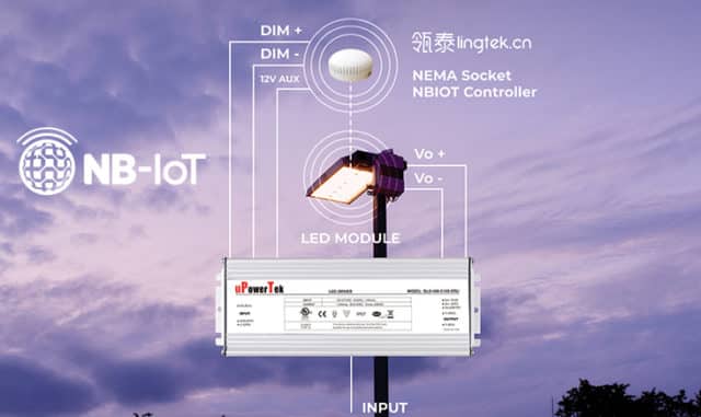 优特电源联合瓴泰推出NBIOT路灯解决方案 – 优特电源